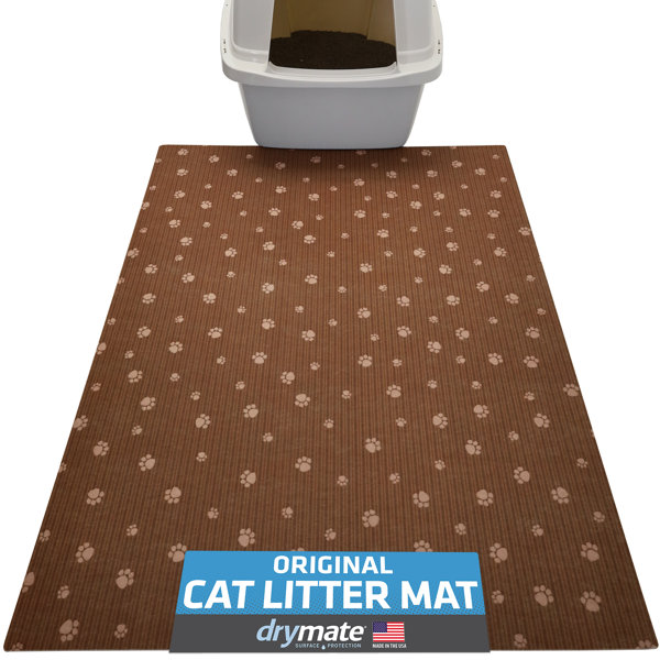 Drymate XL Cat Litter Mat for Litter Box, Reduces Litter Tracking ...