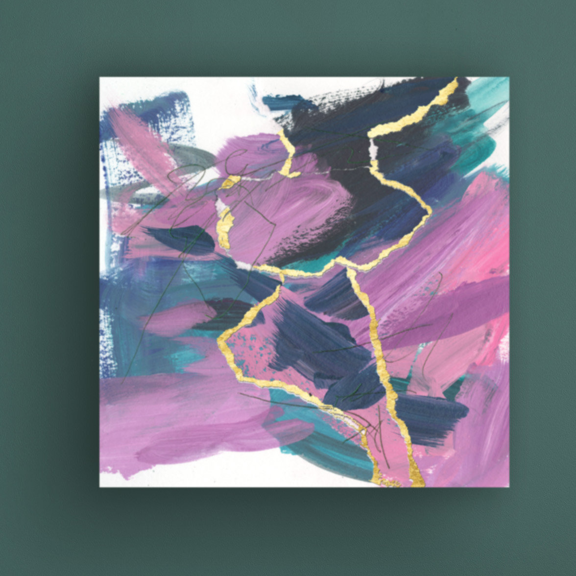 Everly Quinn Divided Violet IV Divided Violet IV by Melissa Wang ...