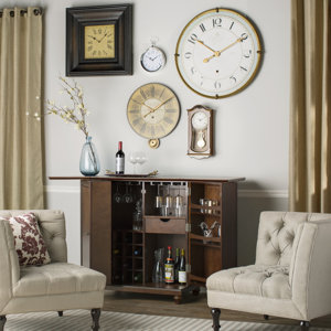 Greyleigh™ Vernice Wall Clock & Reviews | Wayfair