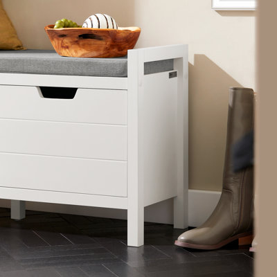Latitude Run® Lynard Storage Bench & Reviews | Wayfair