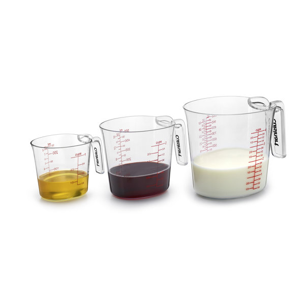 Cuisinart 3 Piece Nesting Liquid Measuring Cup Set | Wayfair