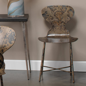 Jamie Young Company Mccallan Metal Chair In Acid Washed Metal | Perigold