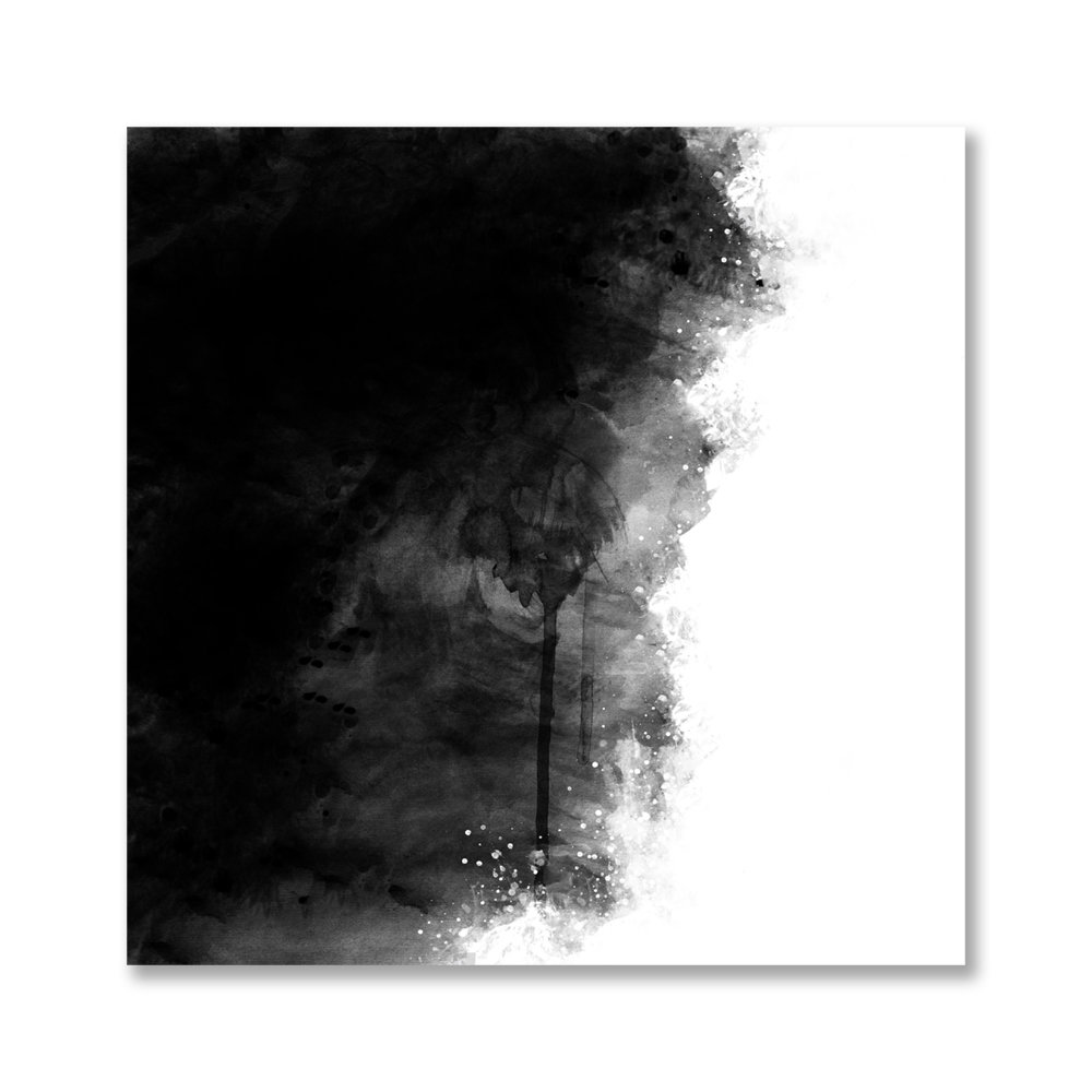 DecorumBY Black Palm Painting Wayfair decorumby-black-palm-painting-wayfair