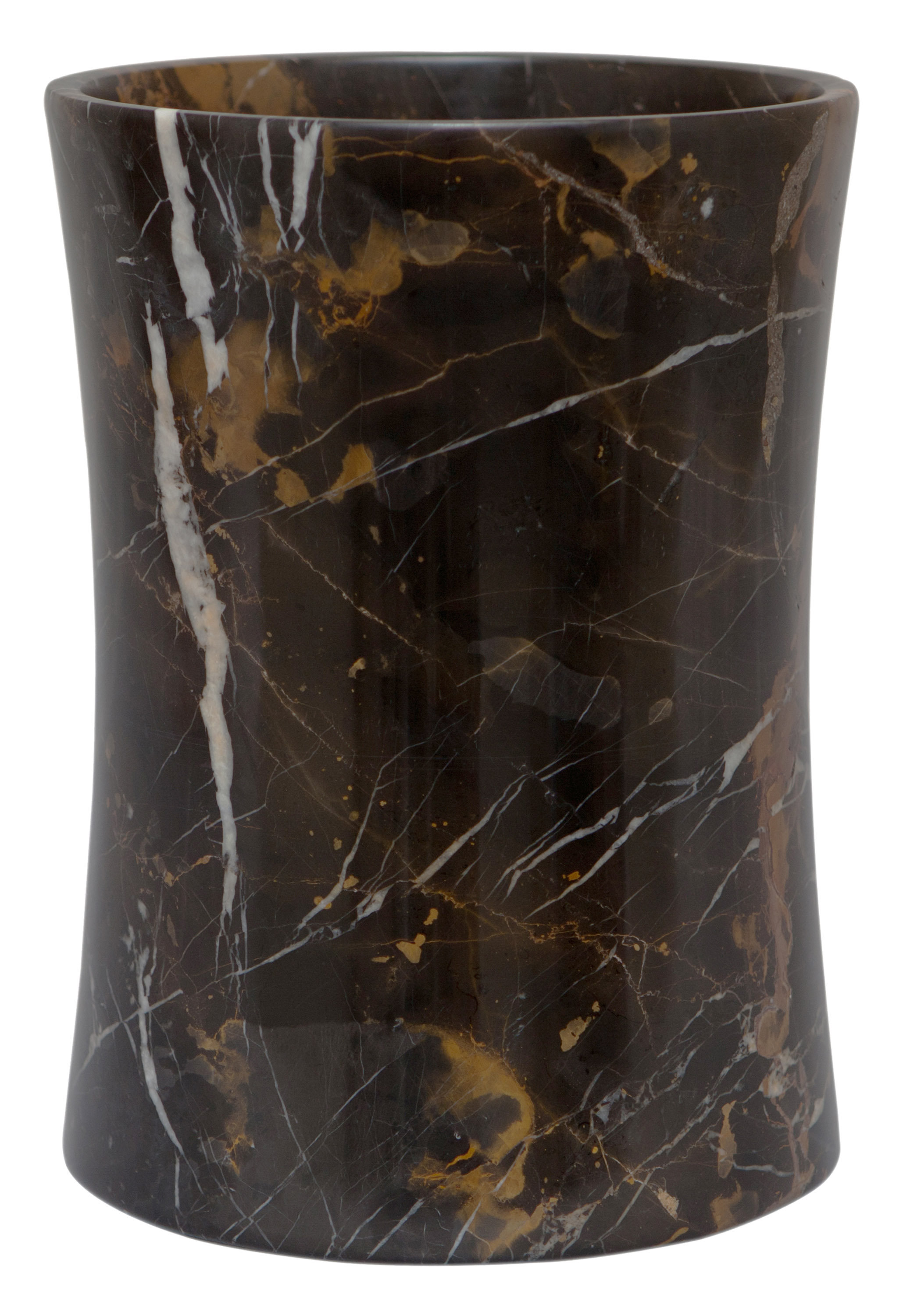 Fleur De Lis Living Ransome Stone Waste Basket & Reviews | Wayfair