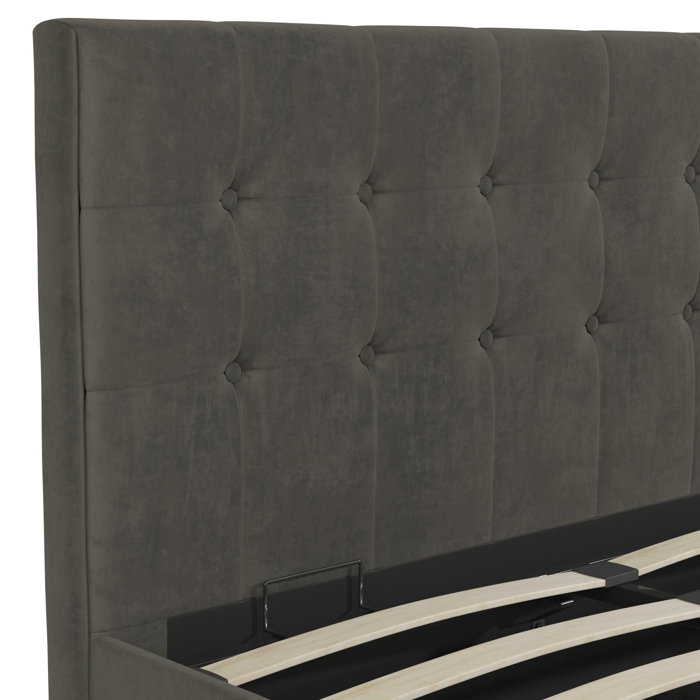 Brayden Studio® Morphis Upholstered Storage Bed & Reviews | Wayfair