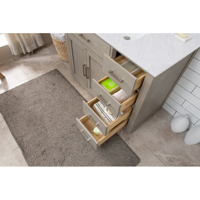 Sand & Stable Ingalls 42'' Free-standing Single Bathroom Vanity with ...