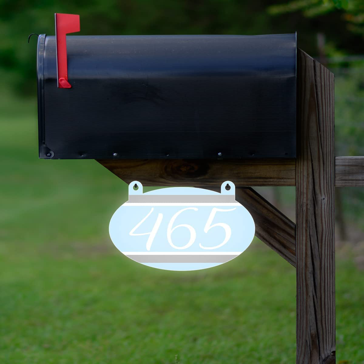 VWAQ 1-Line Address Plaque | Wayfair