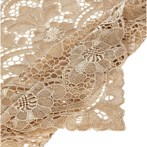 Violet Linen Rectangular Floral Polyester Tablecloth & Reviews | Wayfair