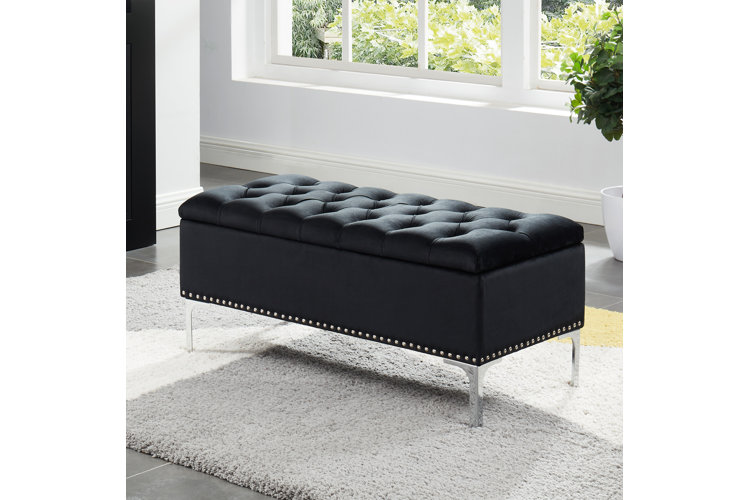 Top 15 Black Storage Ottomans in 2023 | Wayfair