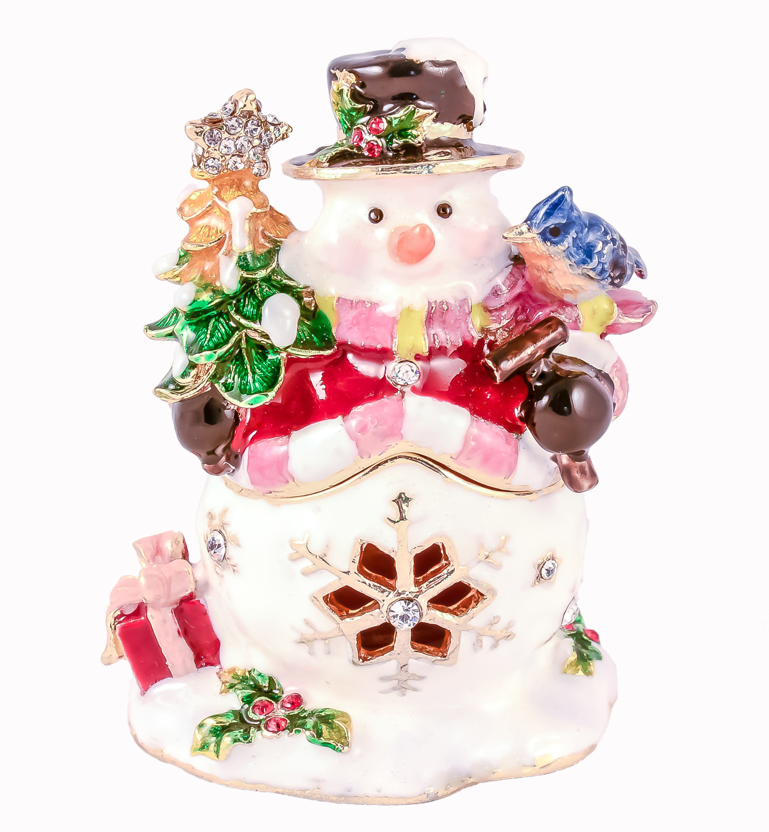 Ciel Collectables Snowman Trinket Box | Wayfair