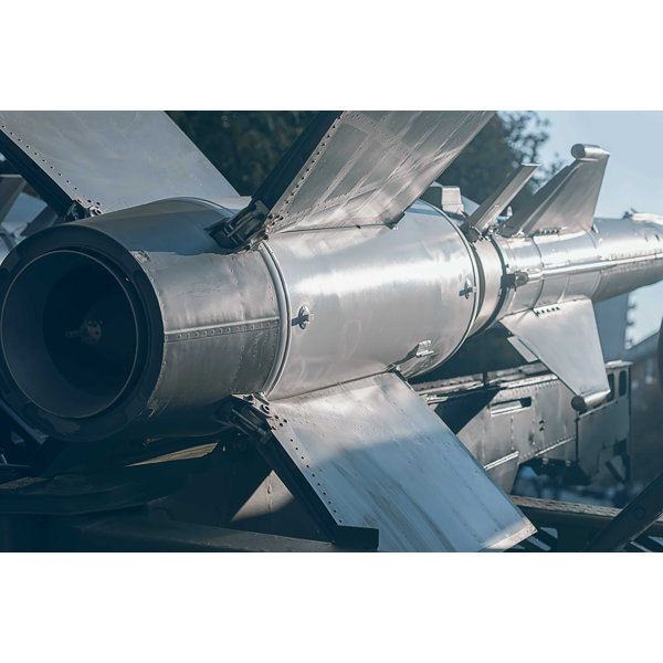 Ebern Designs Nuclear Missile - Wrapped Canvas Photograph | Wayfair