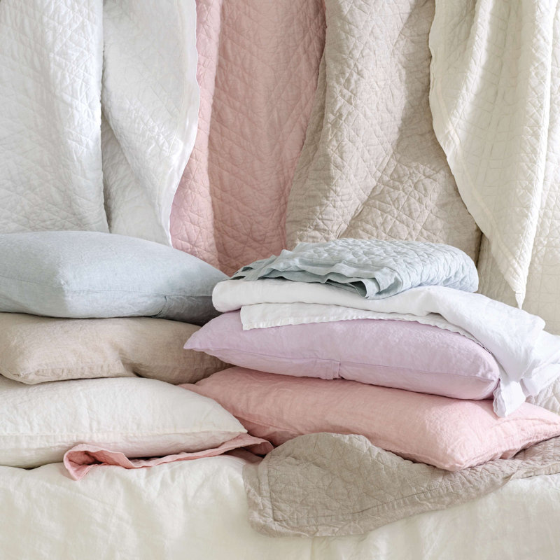 Washed Linen Quilt at Mildred Bruggeman blog