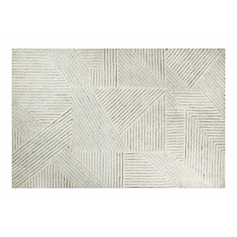 Lorena Canals Fields Handmade Wool Natural/Linen Rug | Wayfair
