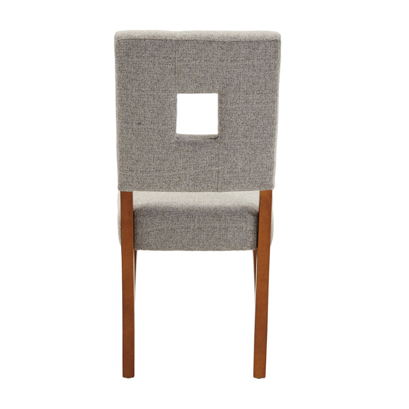 Lark Manor Alsion Fabric Keyhole Back Side Chair & Reviews | Wayfair
