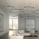 Modern Forms Amari Dimmable LED Geometric Chandelier | Wayfair