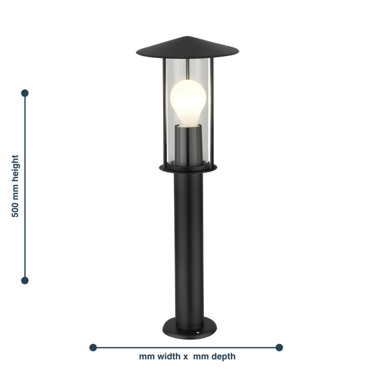 Sol 27 Outdoor Needham Transparent Lamp Post | Wayfair.co.uk