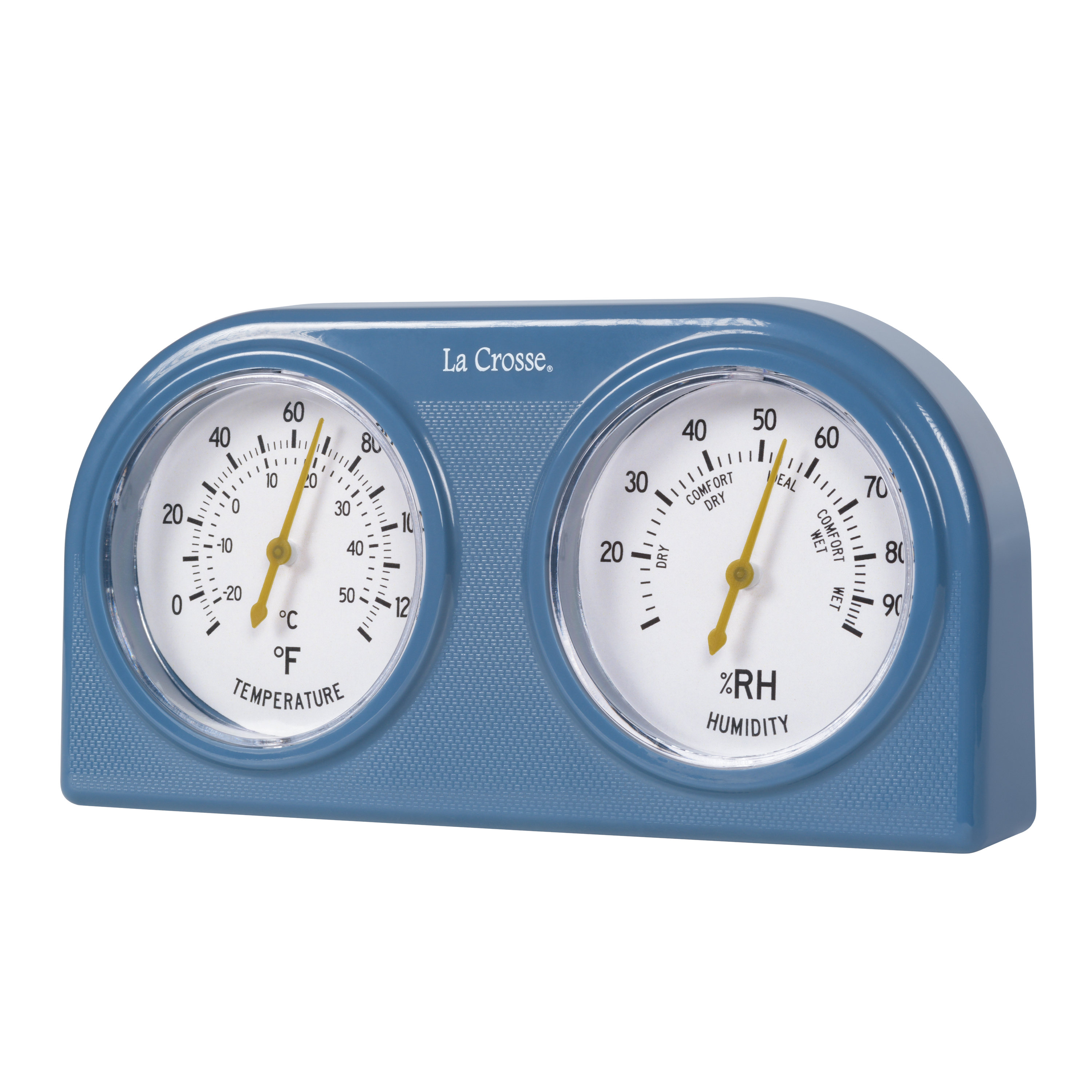 La Crosse Technology Analogue Thermometer and Humidity Gauge - Wayfair ...
