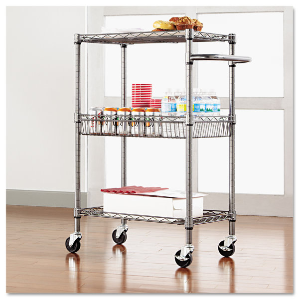 3-tier-wire-cart | Wayfair