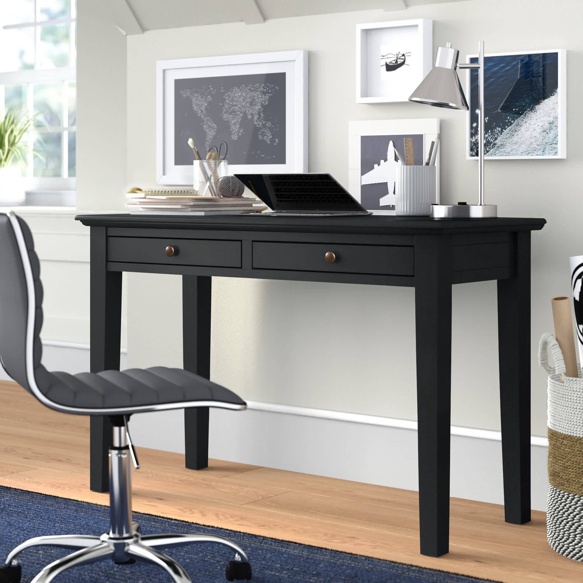 Three Posts™ Barna 48'' Desk & Reviews | Wayfair