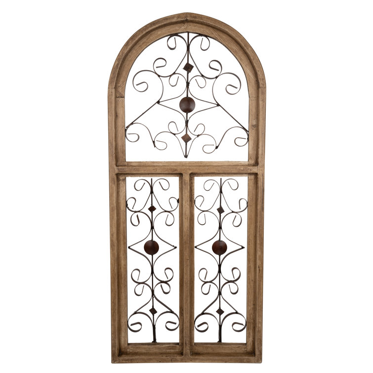 Fleur De Lis Living Architectural Window Wall Decor & Reviews | Wayfair
