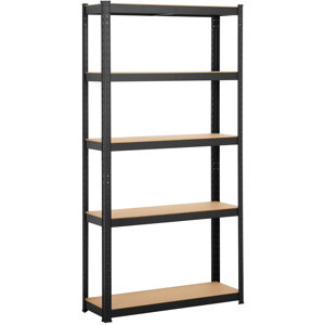 17 Stories 71" H x 35.5" W x 12" D Heavy Duty Steel Shelving Unit ...