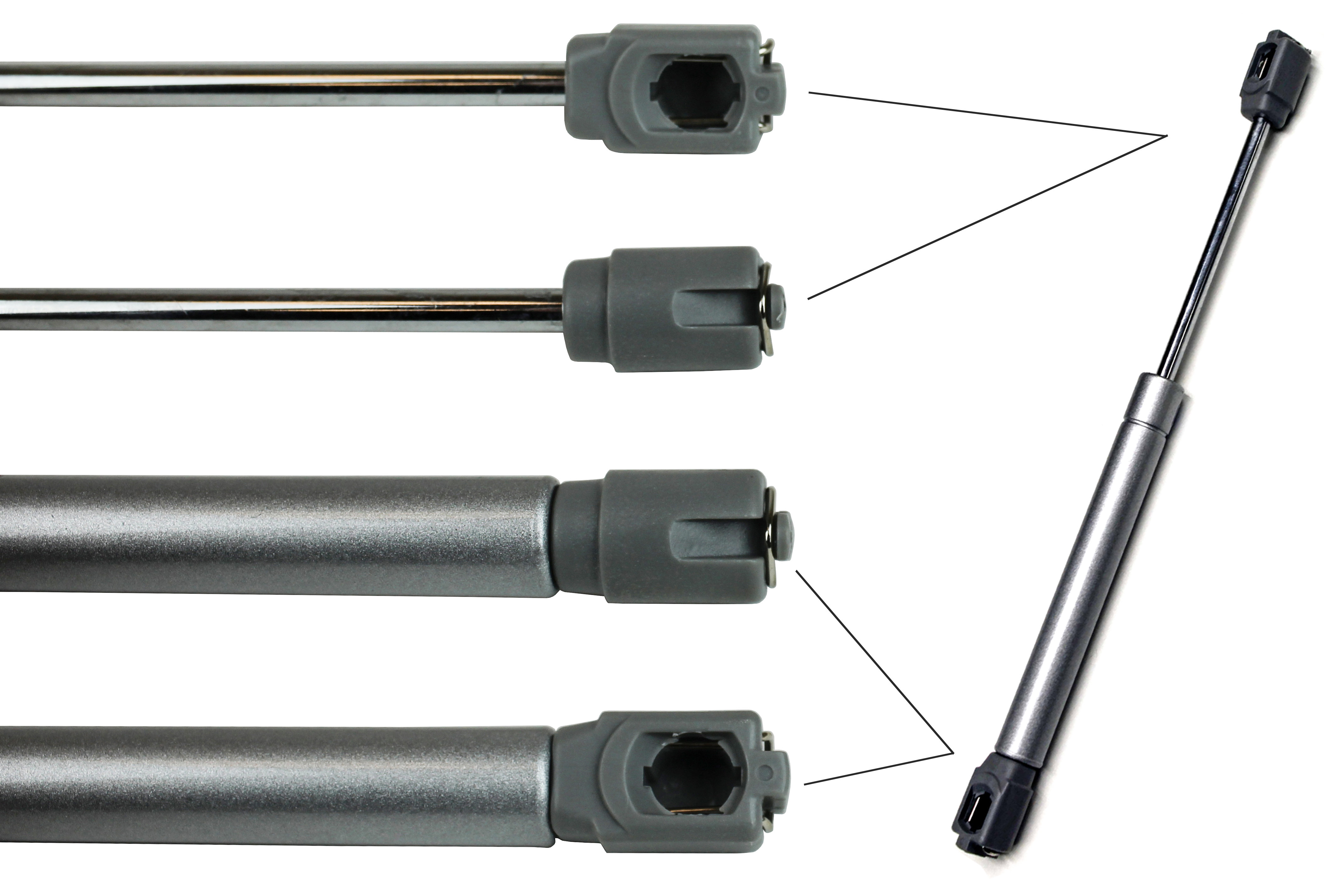 Berta 100N Hydraulic Gas Spring Lift Support Strut Hinge | Wayfair