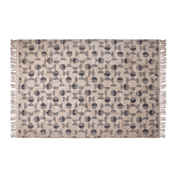 Dakota Fields Penngrove 120X170 Rug With Bangs Decor Circles | Wayfair ...