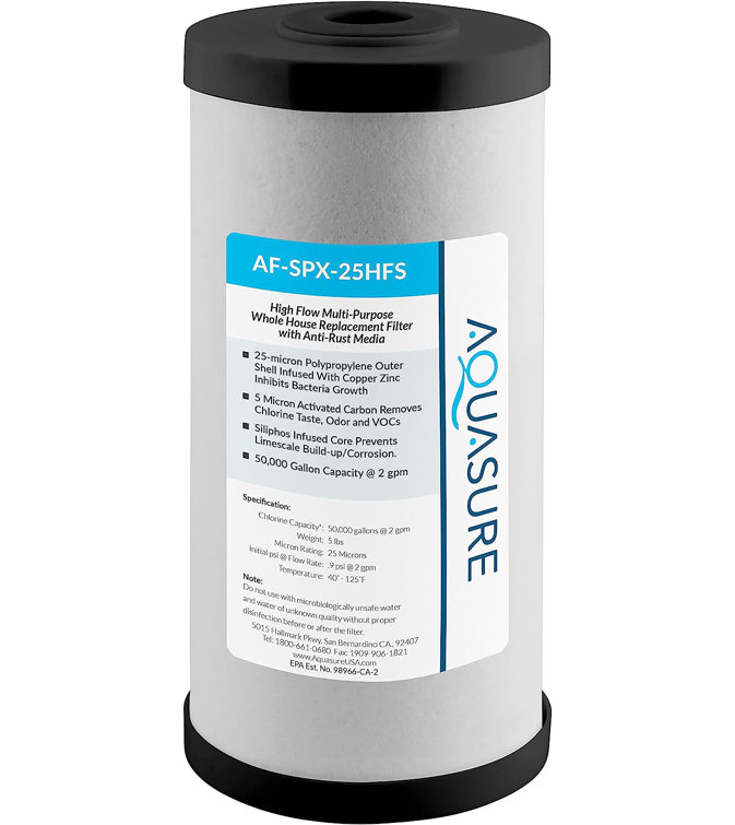 Aquasure Fortitude V2 Replacement Filter Cartridge with Siliphos | Wayfair