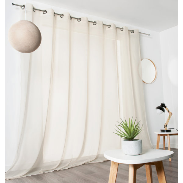 Envelope Hemmed Voile | Wayfair.co.uk