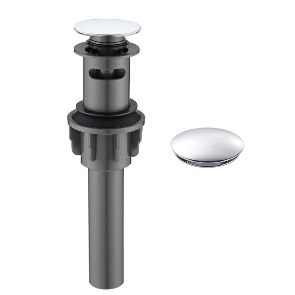 Landolt Pop-Up Bathroom Sink Drain with Overflow | Wayfair