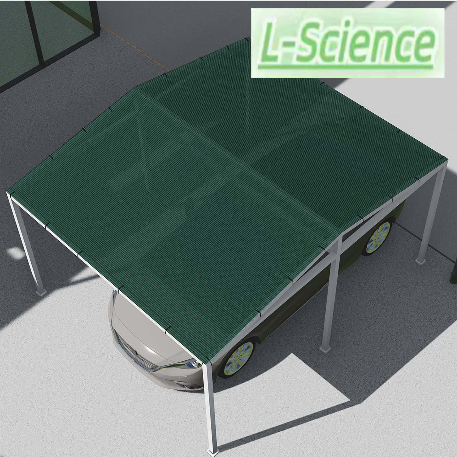 L-Science Sun Shade Fabric Sunblock Shade Cloth Roll, 95% UV Resistant ...