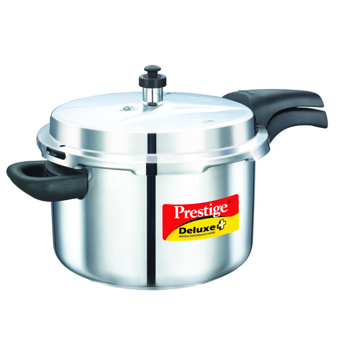 Prestige Cookers Deluxe Stainless Steel Pressure Cooker & Reviews | Wayfair