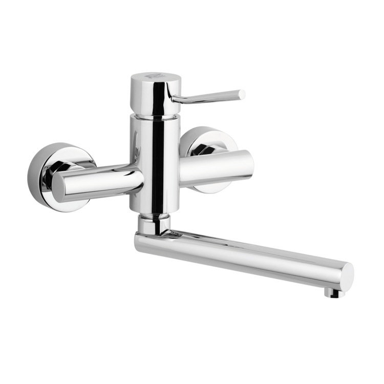 Remer by Nameek's Wall Mounted Faucet Single-handle Bathroom Faucet ...