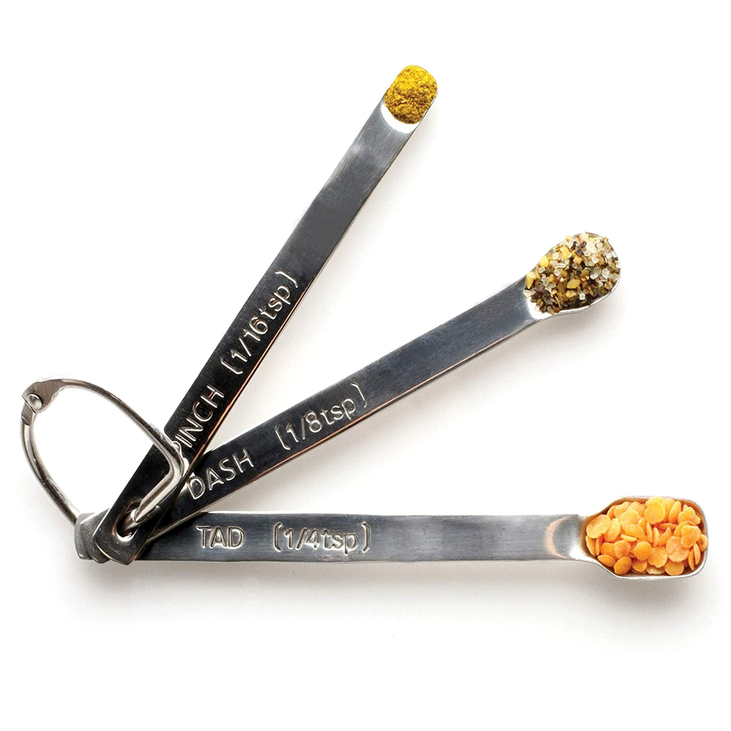 2LB Depot 2Lbdepot Measuring Spoons Set Of 3 (Tad 1/4 Teaspoon, Dash 1/ ...