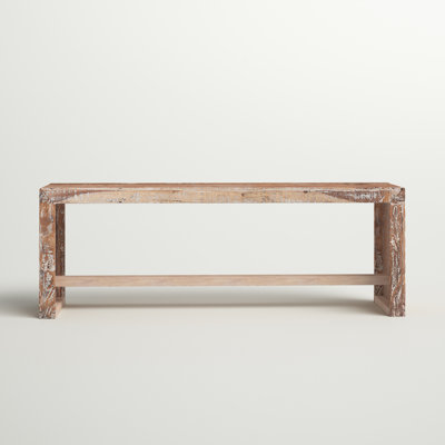 Sand & Stable Kenny Solid Wood Rectangular Bench | Wayfair