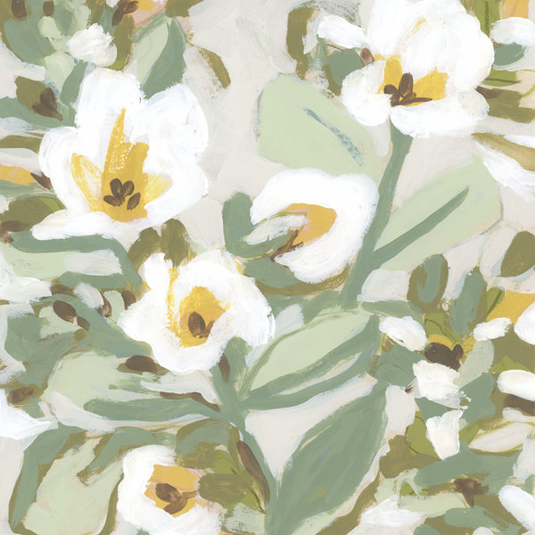 Rosalind Wheeler Sunshine Blooms I by June Erica Vess - Wrapped Canvas ...