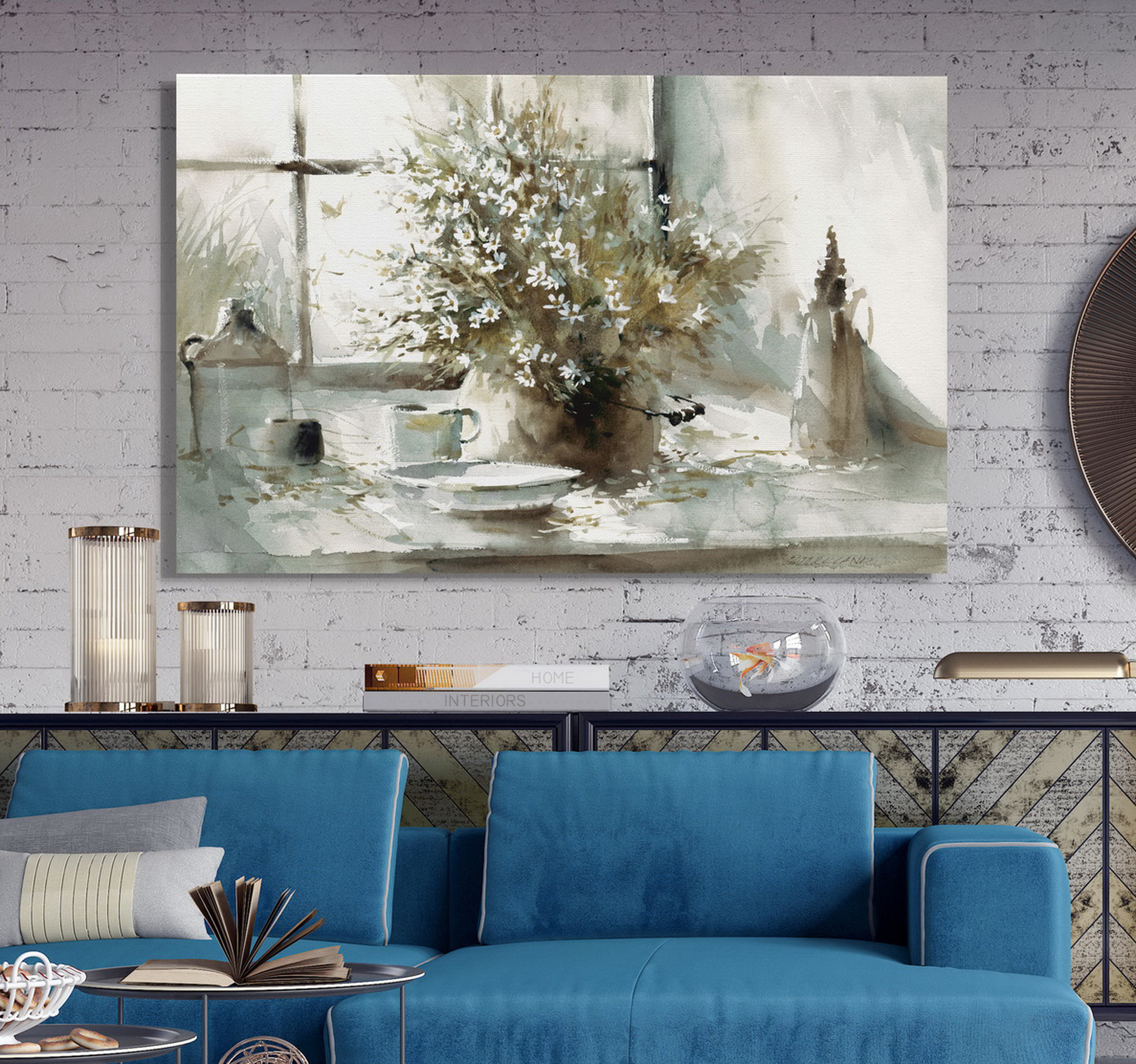 Gracie Oaks Daisy Still Life - Picture Frame Print & Reviews | Wayfair