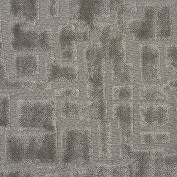 Top Fabric Maze Cut Velvet Upholstery Fabric | Wayfair