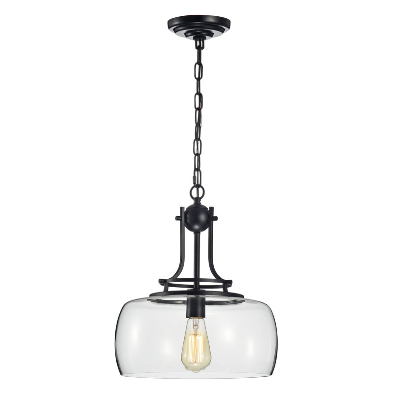 Longshore Tides Angie 1 - Light Single Bulb Pendant & Reviews | Wayfair