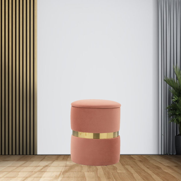 Mercer41 Inas Upholstered Storage Ottoman | Wayfair