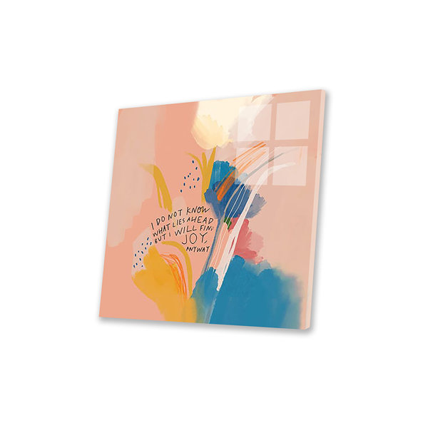 Ivy Bronx Joy Anyway by - Unframed Graphic Art | Wayfair