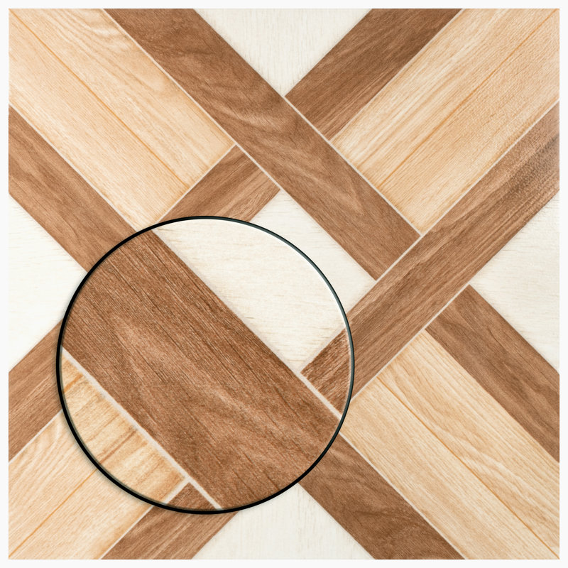 Merola Tile Michigan Natural 18" x 18" Ceramic Wood look Tile | Wayfair