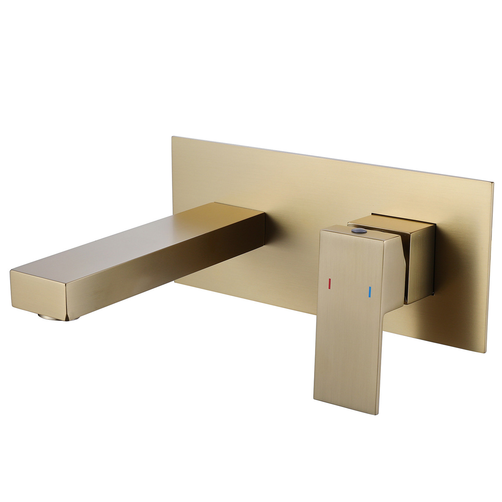 VIBRANTBATH Wall Mounted Faucet Single-handle Bathroom Faucet | Wayfair