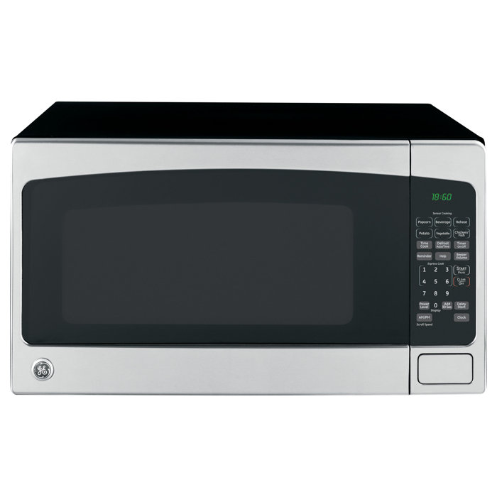GE Appliances 23.875'' 2 Cubic Feet cu. ft. Countertop Microwave with ...
