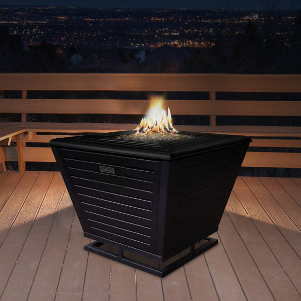 Sunbeam Serenity Aluminum Propane/Natural Gas Fire Pit Table & Reviews ...