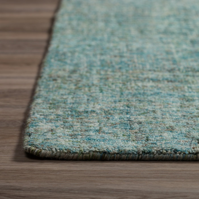Latitude Run® Gilboa Handmade Wool Seaglass Rug & Reviews | Wayfair