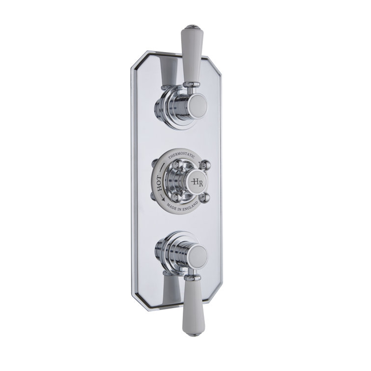 Hudson Reed Triple Concealed Thermostatic Shower Valve | Wayfair.co.uk