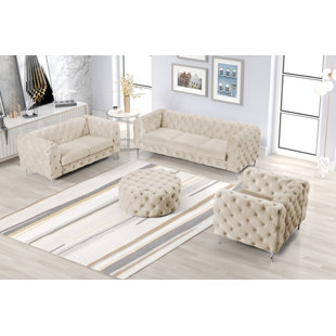 Wayfair | Beige Living Room Sets You'll Love in 2023