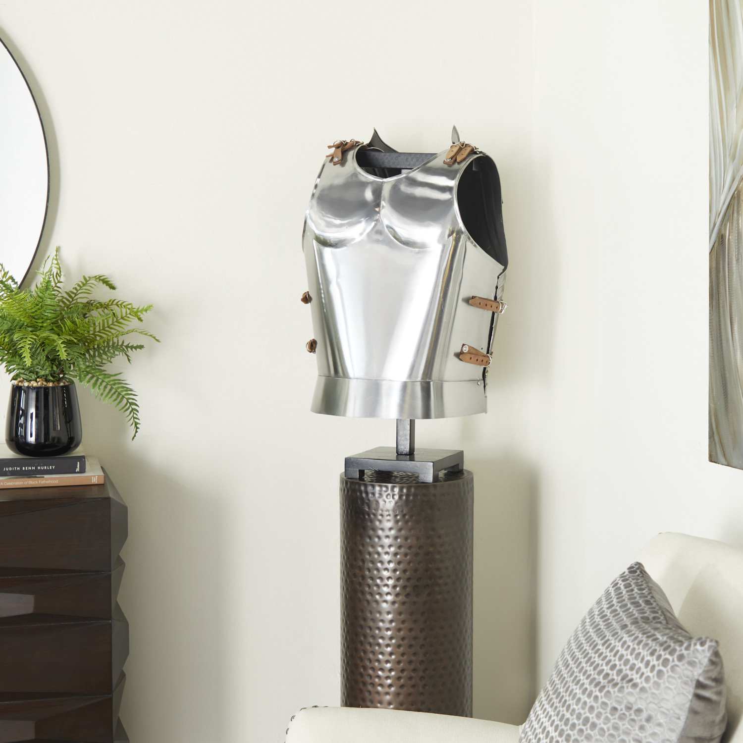 17 Stories Iron Armor Bust | Wayfair