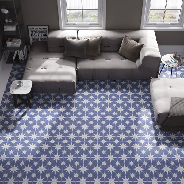 Merola Tile Stella Hex 9" x 10". Porcelain Patterned Wall & Floor Tile ...